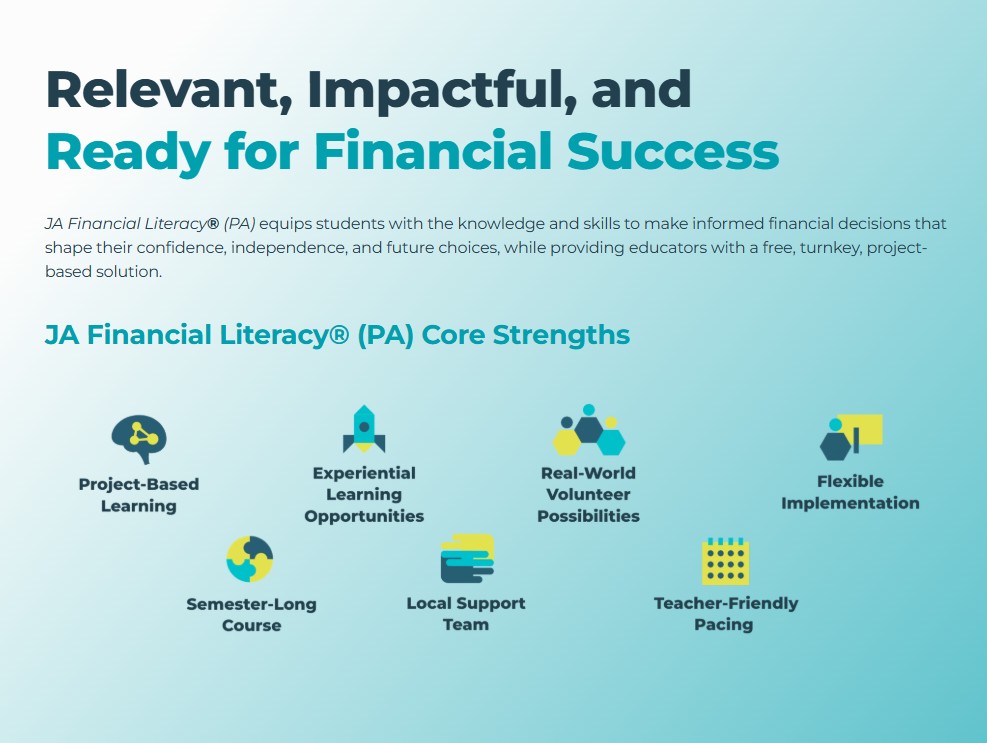 JA Financial Literacy | Junior Achievement of Southeastern Pennsylvania